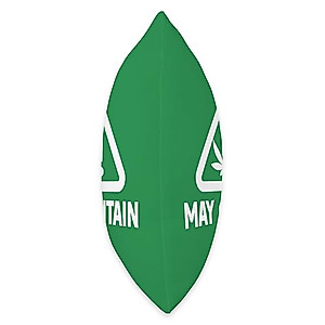 Funny Weed & Cannabis Gifts May Contain THC Funny Weed Cannabis Marijuana CBD Stoner 420 Throw Pillow, 16x16, Multicolor