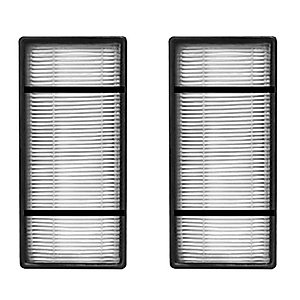 Nispira True HEPA Replacement Filter H Compatible with Honeywell HRF-H2 Fits Air Purifier Model HPA050, HPA150, HPA060, HPA160, HHT055, HHT155, 2 Packs