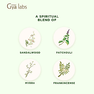 Gya Labs Mindful Meditation Essential Oil Blend (0.34 fl oz) - Natural Meditation Essential Oil - Grounding & Relaxing