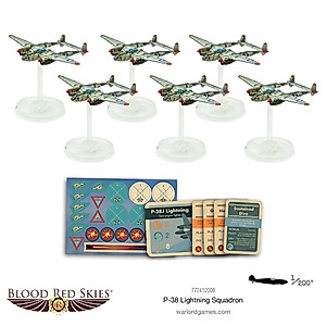 Blood Red Skies: P-38J Lightning Squadron