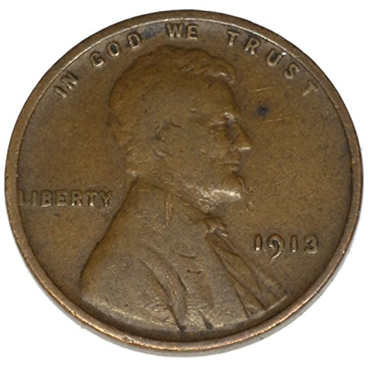 1913 P Lincoln Wheat Penny Good