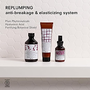 Davines Naturaltech REPLUMPING Shampoo, Gentle Cleasning To Add Hydration, Elasticity And Protection, Add Fullness, 8.45 fl. oz.
