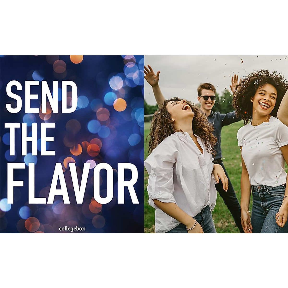 COLLEGEBOX Snack Box (50 Count) Finals Variety Pack Care Package Gift Basket Adult Kid Guy Girl Women Men Birthday College Student Office School