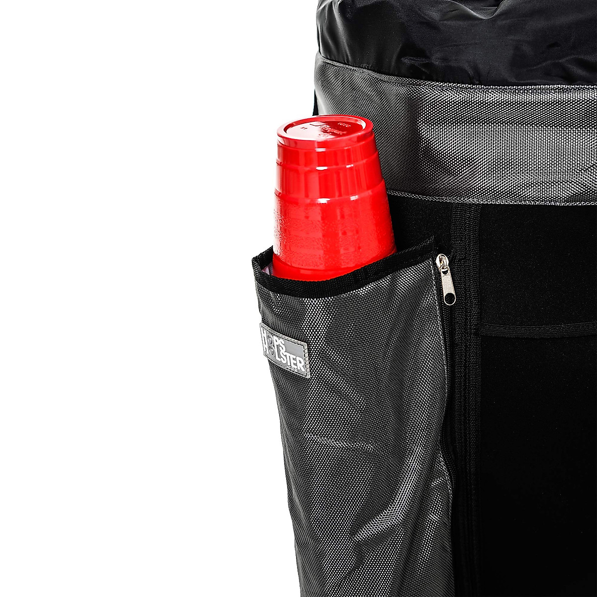 HopsHolster Cool Keg Sleeve Insulator Keg Insulation Plus Inside Pockets Hold Freeze and Ice Packs to Keeps Kegs Colder, Easy Transport Dual Reinforced Handles Provides Easy Transport and Cup Holder