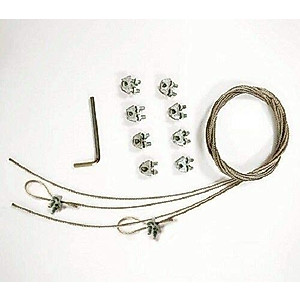 BANNER BUZZ MAKE IT VISIBLE Tapered Square Fabric Hanging Ceiling Banner Sign Single Side Printed Outside for Trade Show Display (12 X 3.5')