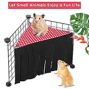 YOUTHINK Rat Beds, Hideout for Guinea Pigs Pet Cage Hammock Fit for Rats Hamsters Hedgehog Ferrets Chinchillas Bunny Mice Small Animals