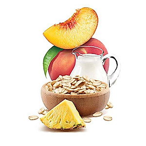 Sprout Organic Stage 2 Baby Food Pouches, Peach Oatmeal w/ Coconut Milk & Pineapple, 3.5 Ounce (Pack of 6)