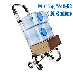 Trolly Cart with Wheels, Portable Shopping Cart, with Telescopic Handle, for Home, Garden, Shopping, Office.