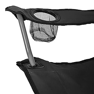 WFS Camping Quad Chair, Black