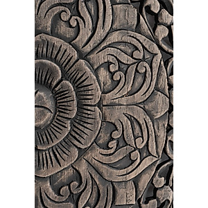 Moroccan King Headboard Medallion Sculpture Bedroom Furniture Oriental Wall Art Hanging Mounted Home Coastal Living Decoration from Thailand 72 Inches