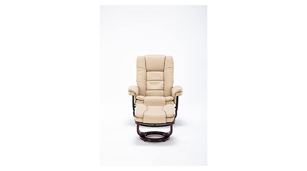 JC Home Argus Leather Recliner - Style & Comfort