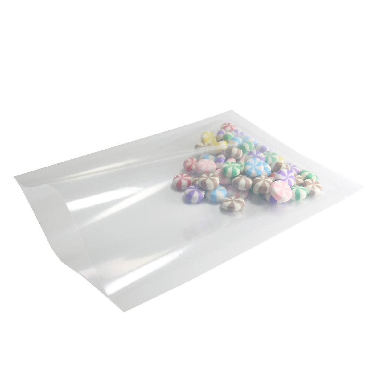 100PCS Clear Food Storage Vacuum Sealable Open Top Bags w/Tear Notches 6x9cm (2.3x3.5")
