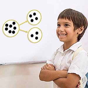 68 Pieces Giant Magnetic Number Bonds Line Math Magnetic Counters Place Value Math for Kindergarten,Teacher Aid Dry Erase Whiteboard Accessories, Suitable for Children Over 5 Years Old