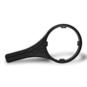 Ronaqua One Stage Countertop Drinking Water Filtration System Removes Chlorine with Block Activated Carbon Filter, Transparent Housing, and Meets NSF Standards & Regulations