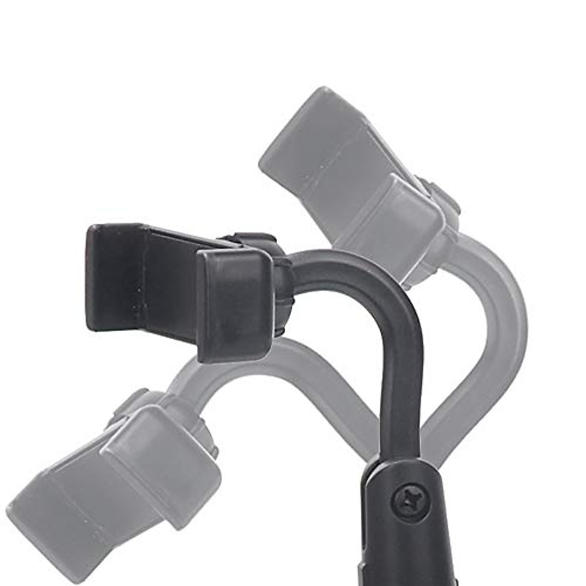 Cell Phone Stand for Live Streaming, YouTube Video/Photography, Adjustable Height & Angle Phone Holder Gooseneck Flexible Arm Universal Phone Stand for Desk , Office, Kitchen