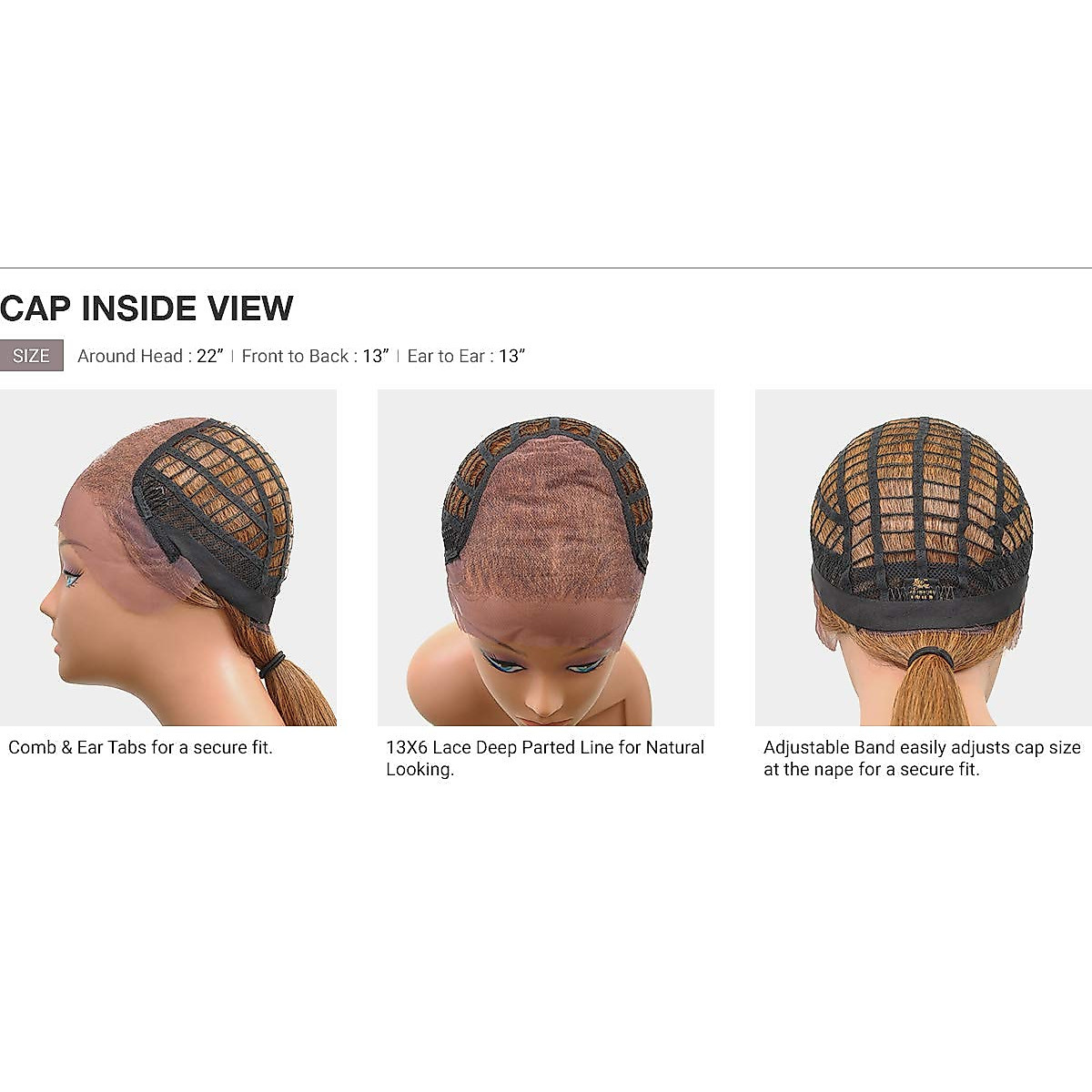 Sensationnel HD Lace Front Wig Cloud 9 What Lace Swiss Lace 13X6 Latisha (1B)