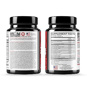 Testosterone Booster for Men - Estrogen Blocker - Supplement Natural Energy, Strength & Stamina - Lean Muscle Growth - Promotes Fat Loss - Increase Male Performance (2 Bottles)