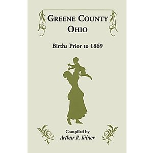 Greene County, Ohio, Births Prior to 1869