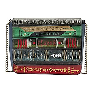 Loungefly Fantastic Beasts Magical Books Chain Strap Crossbody Bag