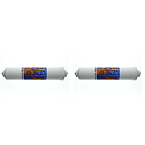 Omnipure K2533JJ Inline Water Filter with Quick-Connect (2-(Pack))
