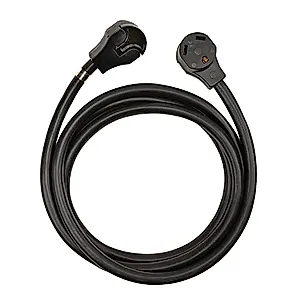 Surge Guard 30A25MFST RV Extension Cord Set - 30 Amp, 25' Male/Female , Black