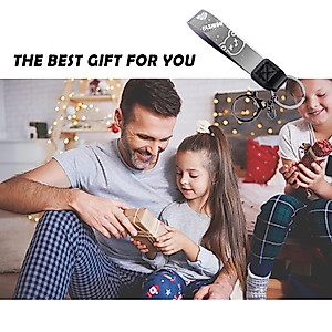 Kawaii Car Keychain Gradient Color Cute Keychains for Women/Men/Girls/Kids,Personalized Bear Keychains for Backpacks Charms Purse (Grey)…