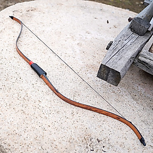 PMZ Archery Recurve Bow, High-Performance Horse Bow Korean Bow for Hunting, Right Left Hand Traditional Bow for Beginner Adults Teenagers, 40lbs