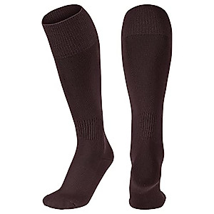 CHAMPRO Pro Socks, Single Pair, Adult Medium, Maroon