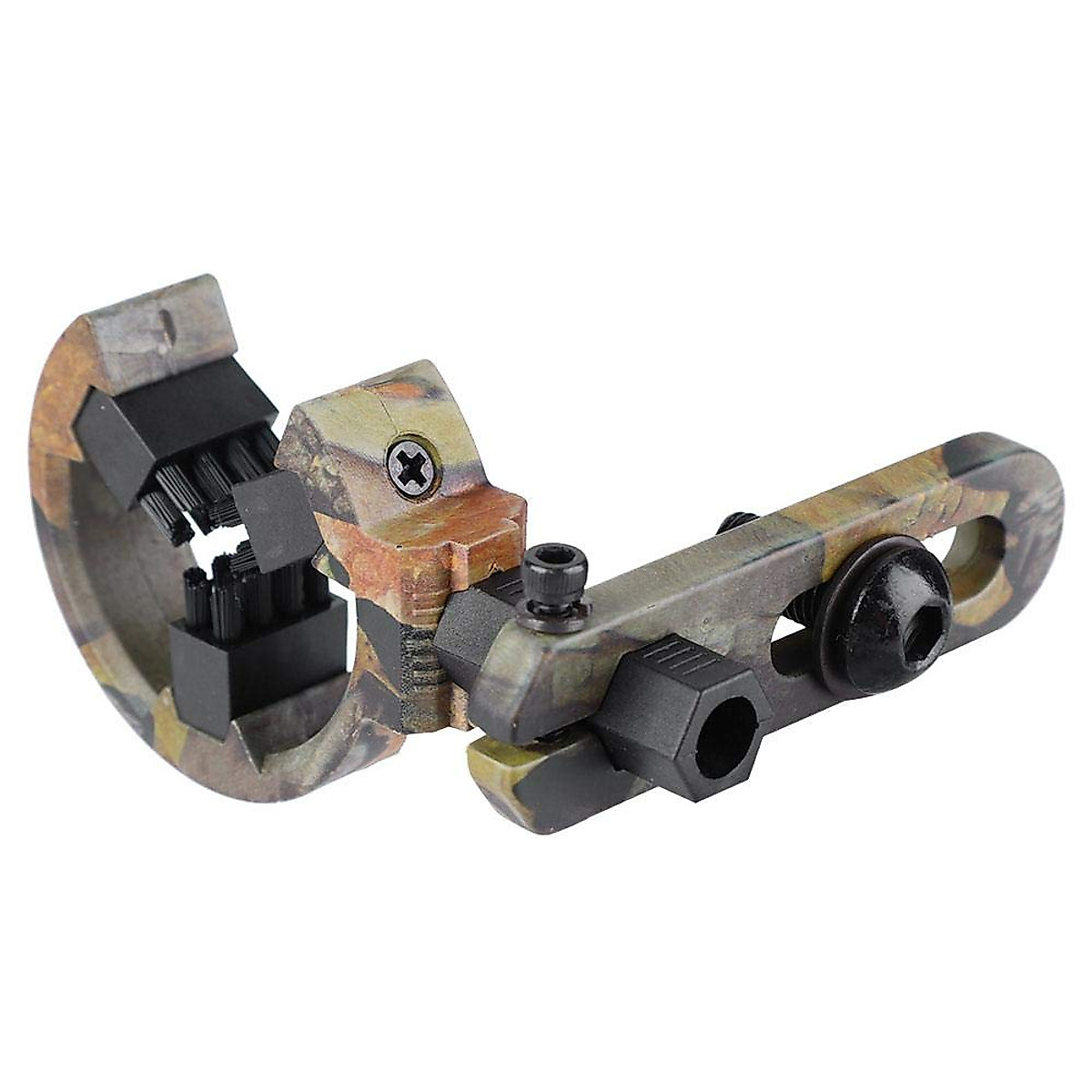 Alomejor Archery Compound Bow Archery Arrow Rest Round Replacement Brush Hunting Accessories(Camo)