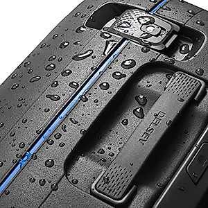 Delsey Unisex-Adult's Hand Luggage, Black, S (55cm-45 L)