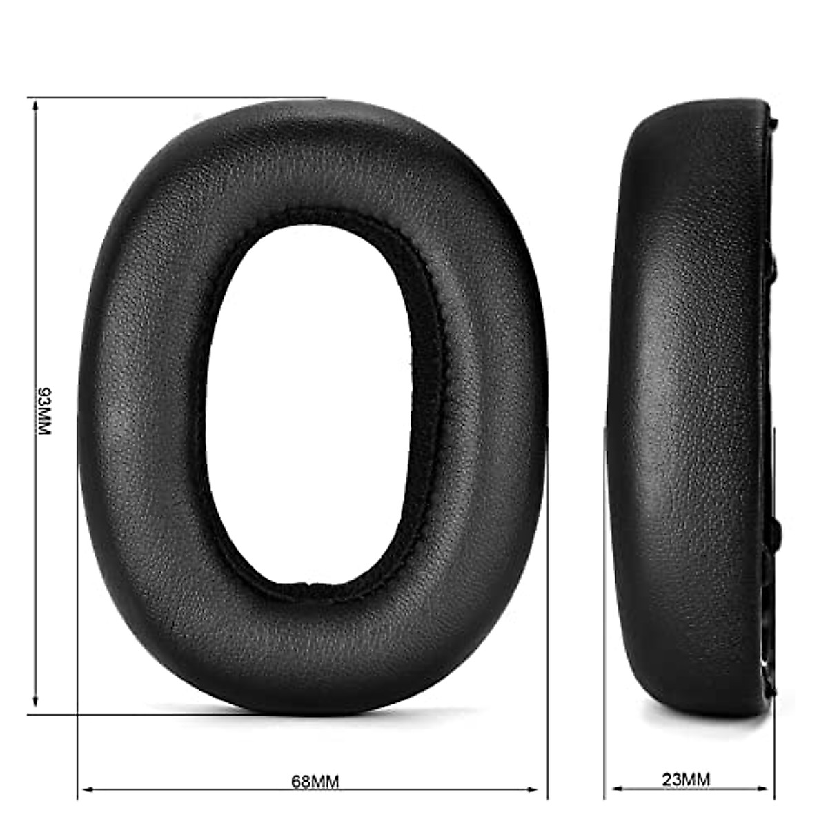 N700NC Ear Pads - defean Replacement Ear Cushion Cover Compatible with AKG N700NC M2 Over-Ear Headphone,Softer Leather,High-Density Noise Cancelling Foam