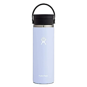 Hydro Flask Wide Mouth Flex Sip Lid Bottle - Stainless Steel Reusable Water Bottle - Vacuum Insulated, Dishwasher Safe, BPA-Free, Non-Toxic