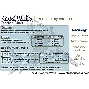 Great White Premium Mycorrhizae Root Booster 1oz