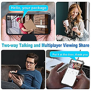 AlkiVision Security Cameras Wireless Outdoor - 2K HD Color Night Vision AI Motion Detection WiFi Wireless Cameras for Home Security, Spotlight Siren Alarm with 2-Way Audio, 7-Day Cloud/SD Storage