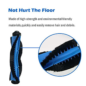 Jorllina 2-Pack Replacement Parts Rolling Brush Compatible with Eufy RoboVac 11S,11S MAX,12,15C,15C MAX,15T,25C,30,30C,30C MAX, 35C, 25C MAX, G10 Hybrid,G30,G30 Edge Robotic Vacuum