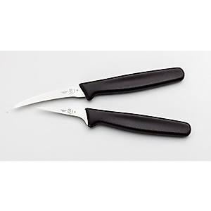 Mercer Culinary Thai Fruit Carving Knife Set, 2 Inch & 2.5 Inch, Black