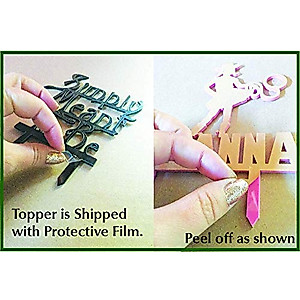 Belle and Vader Wedding Cake Topper Personalized