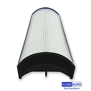 PUREBURG TPP440F True HEPA Replacement Filters Compatible with Envion Therapure TPP440 TPP540 TPP640 TPP640S Air Purifiers,2-Pack H13 4-Stage Filtration