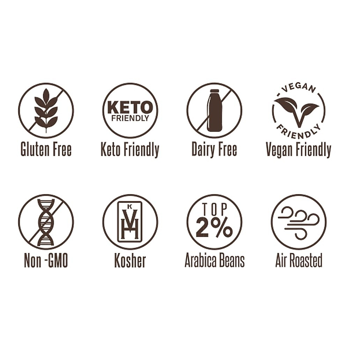 Door County Coffee Variety Pack Flavored Cold Brew – 11 Fl. Oz. 6 Pack – 2 Cinnamon Buns, 2 Brownie Batter, 2 Vanilla Crème Brulee,