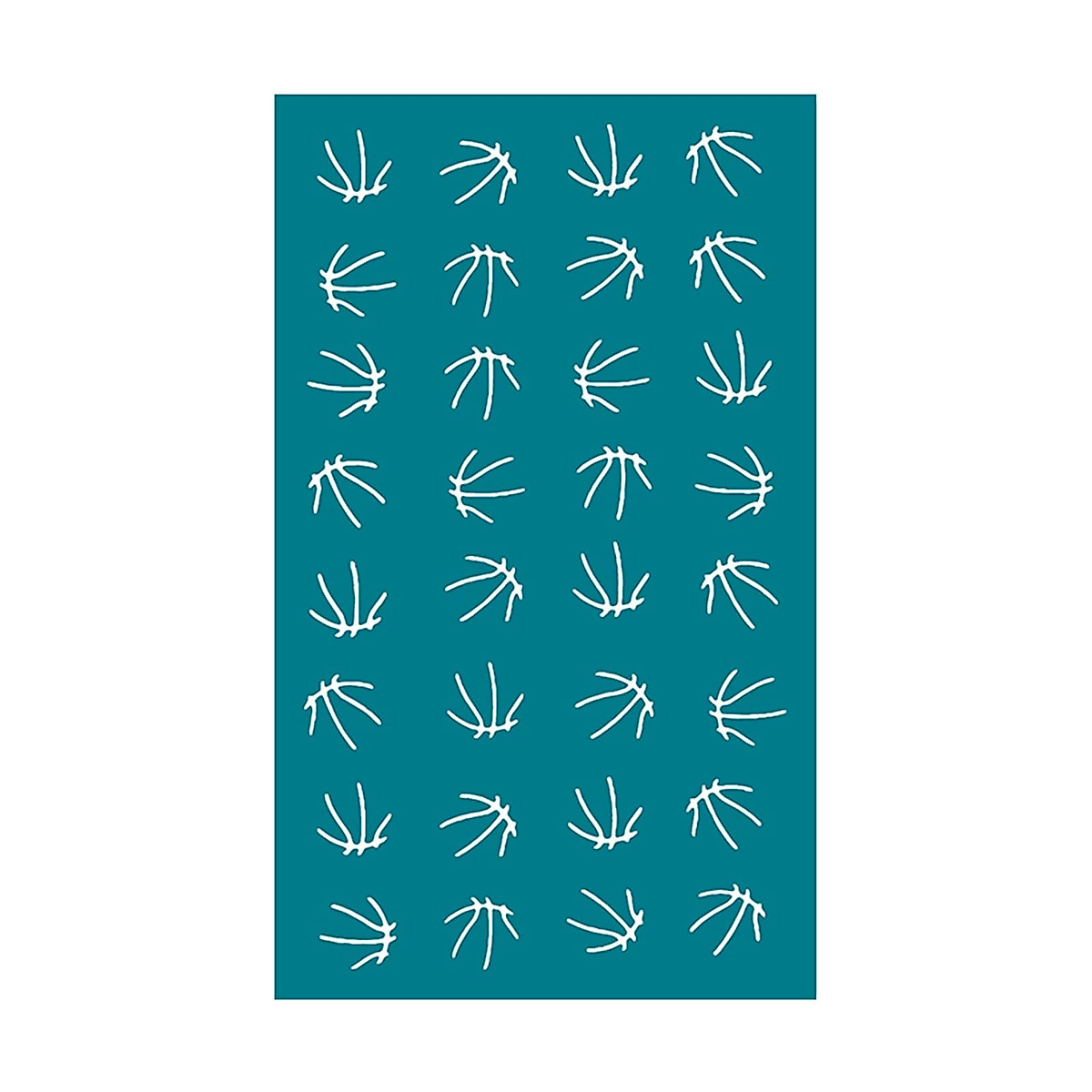 Silk Screen Stencils for Polymers Clay Reusable Silkscreens Print Kits for Earrings Jewelry Makings 3.5x6inch Each