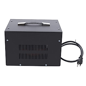 5000 Watt Voltage Converter Transformer Heavy Duty Regulator Meter - Step Up/Down 110V/220V