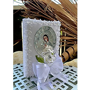 First Communion Candle Lady of Guadalupe Image