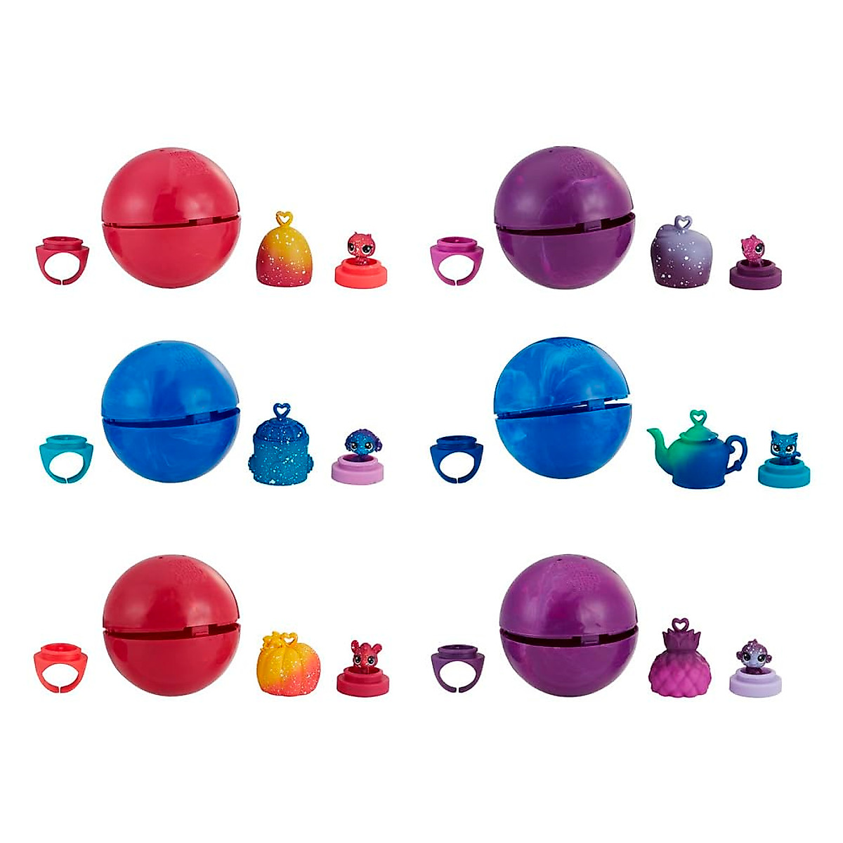 Littlest Pet Shop Series 3 Blind Mystery Ring Pets Styles May Vary