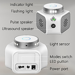 Avantaway 2023 Ultrasonic Pest Repeller,Indoor Ultrasound Pest Repellent for Mouse, Mosquito,Roach,Cockroach,Rodent,Bug,Ant. Electronic Plug in Pest Control for House,Garage,Warehouse,Kitchen, UR02