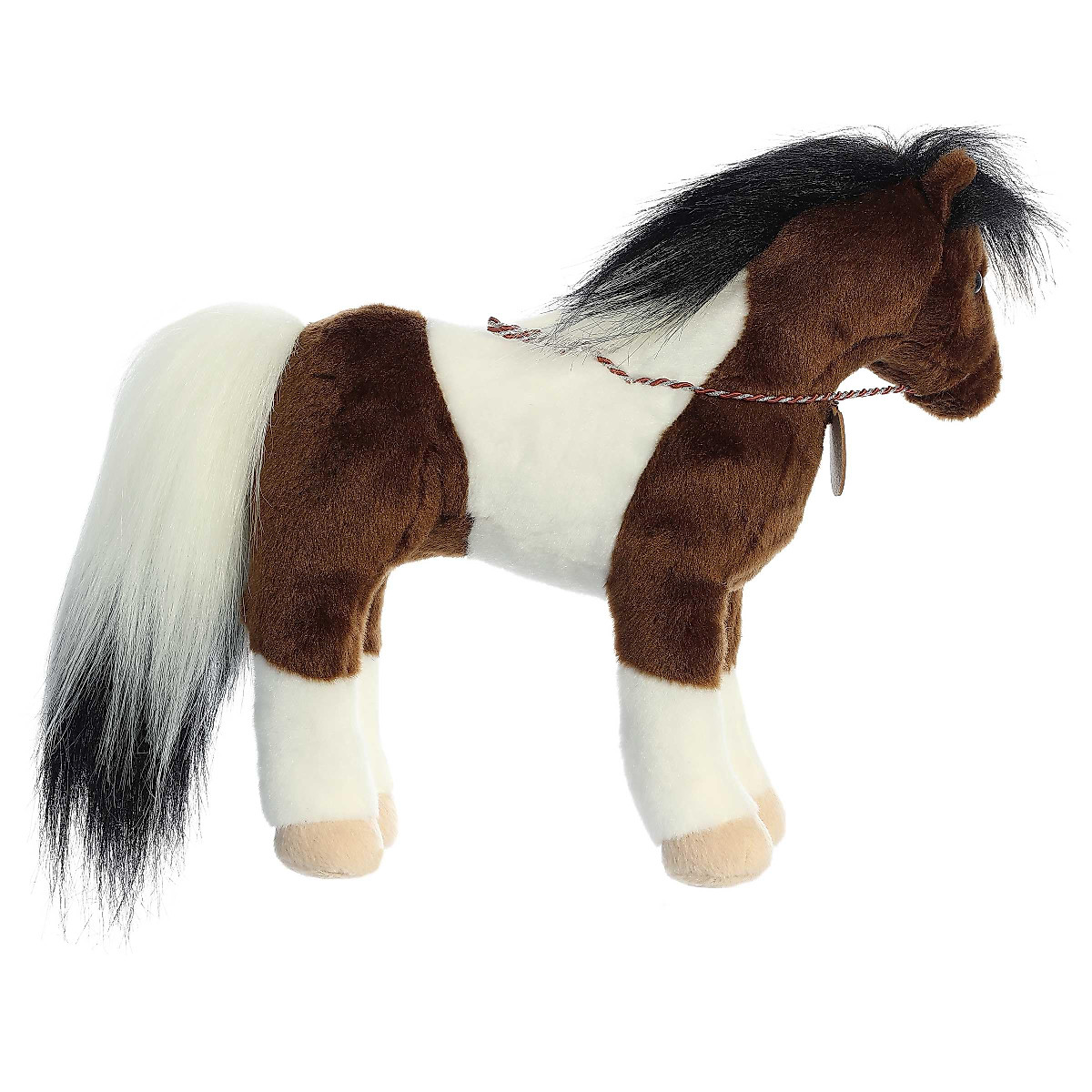 Aurora® Exquisite Breyer® Showstoppers Paint Horse Stuffed Animal - Realistic Detailing - Imaginative Play - Brown 13 Inches