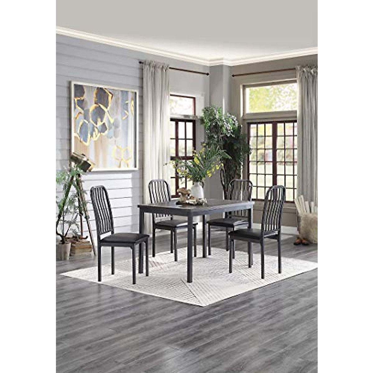 Homelegance Dining Table, Gray