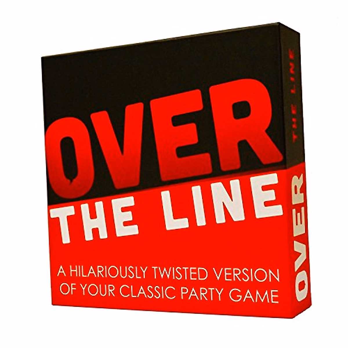 Over The Line Party Game- A Hilarious Acting and Drawing Word Card Guessing Game
