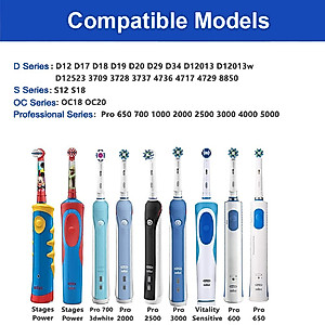 Replacement Toothbrush Charger for Braun Electric Toothbrush, Inductive Charging Base Portable Waterproof Power Cord Model 3757