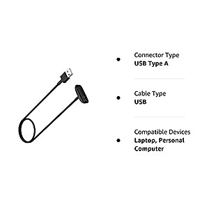 Charger Cable for Fitbit Inspire 2 & Ace 3, for Fitbit Inspire 2 Fitness Tracker, Replacement Charging Cable Accessory for Fitbit Ace 3 (1m/3.3ft)