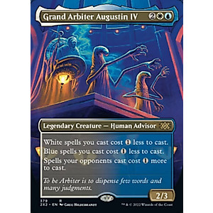 Magic: the Gathering - Grand Arbiter Augustin IV (379) - Borderless - Double Masters 2022
